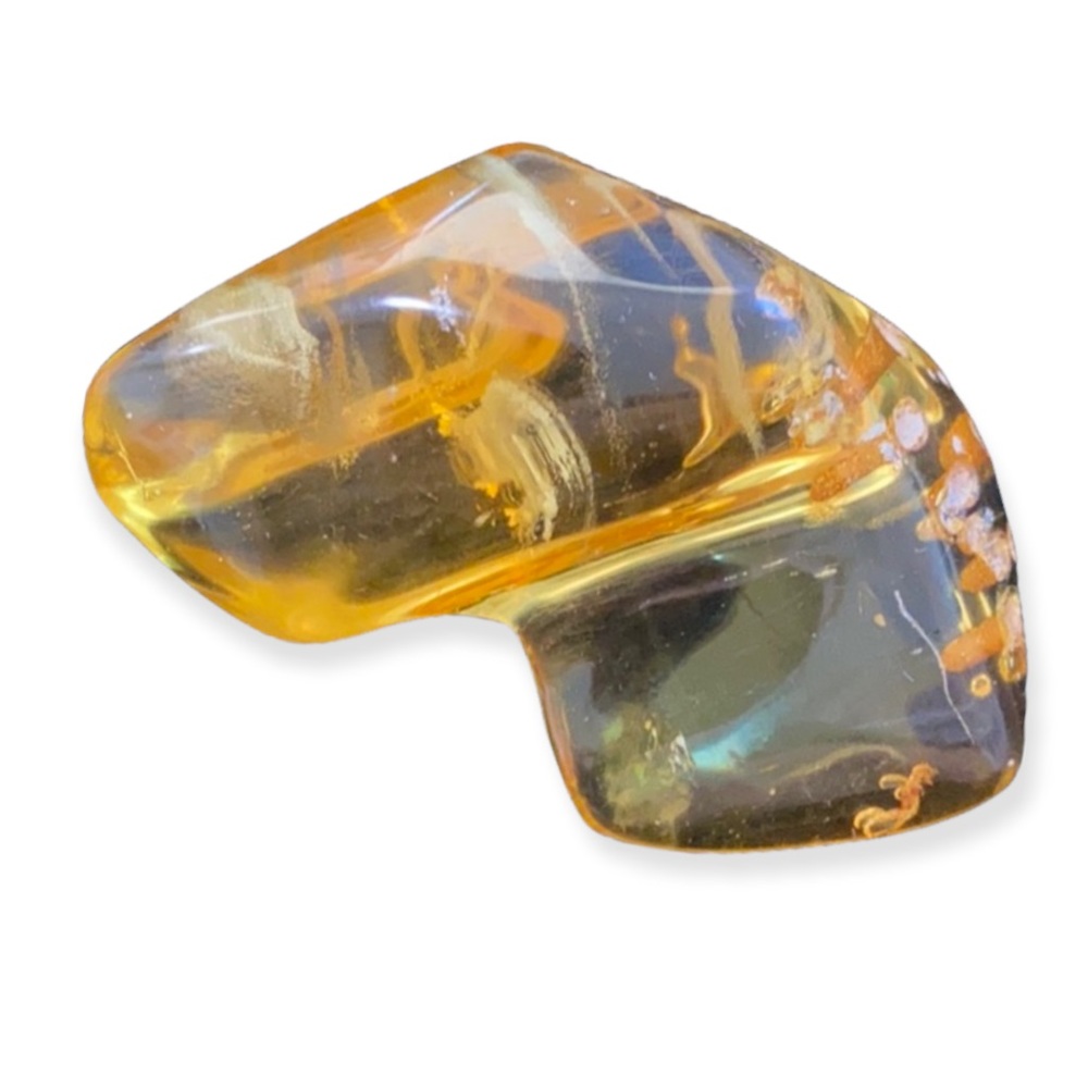 Huge Piece Of Natural Amber Chunk 37 Grams - Gem